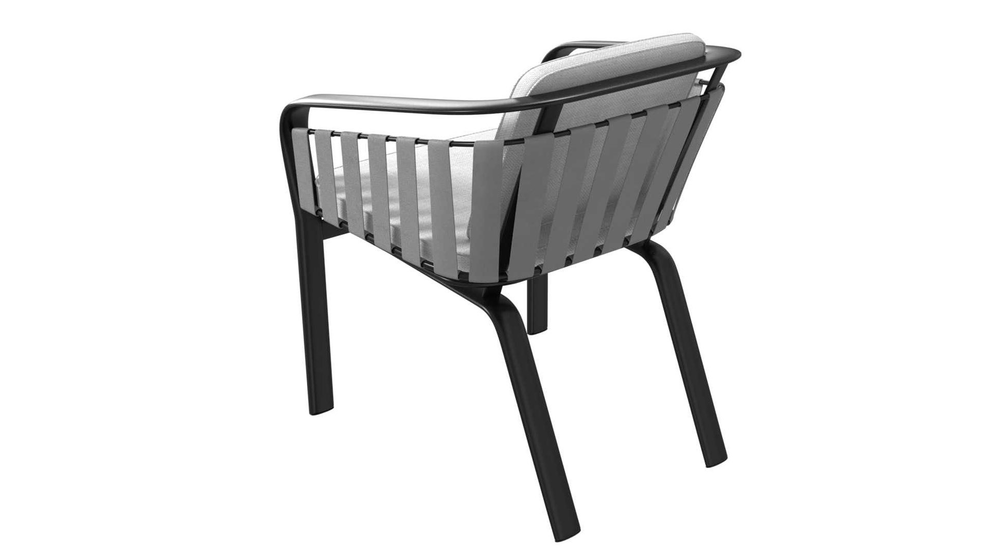 3D Tropitone Trelon Stacking Cushion Chair model - TurboSquid 1827701