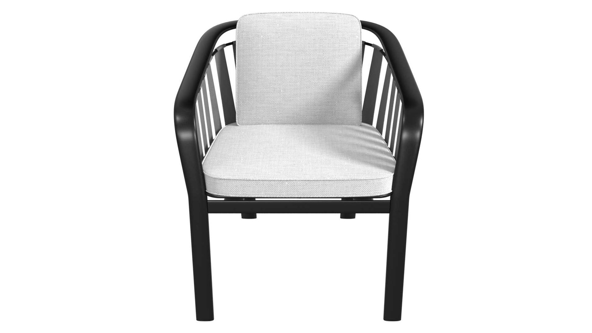 3D Tropitone Trelon Stacking Cushion Chair model - TurboSquid 1827701