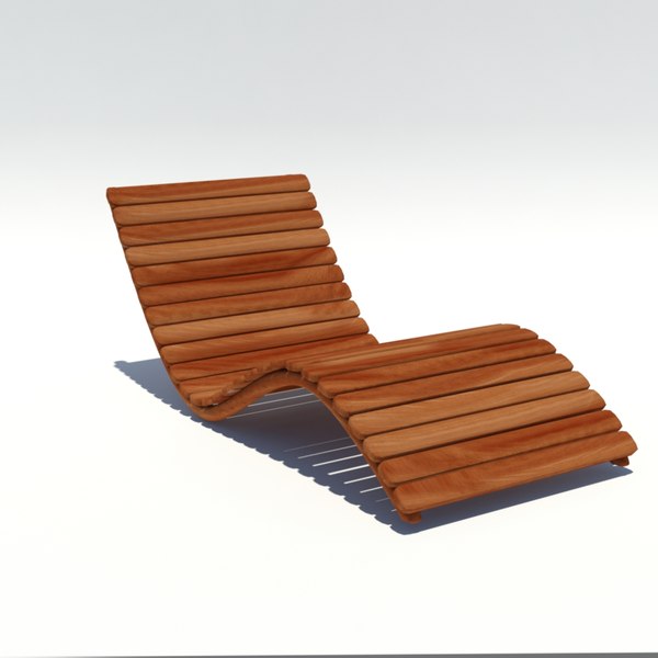 3D chaise longue model - TurboSquid 1169875