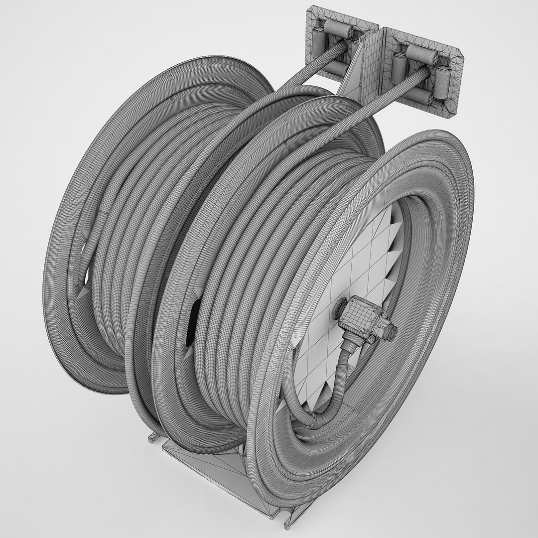 3d Model Hose Reel