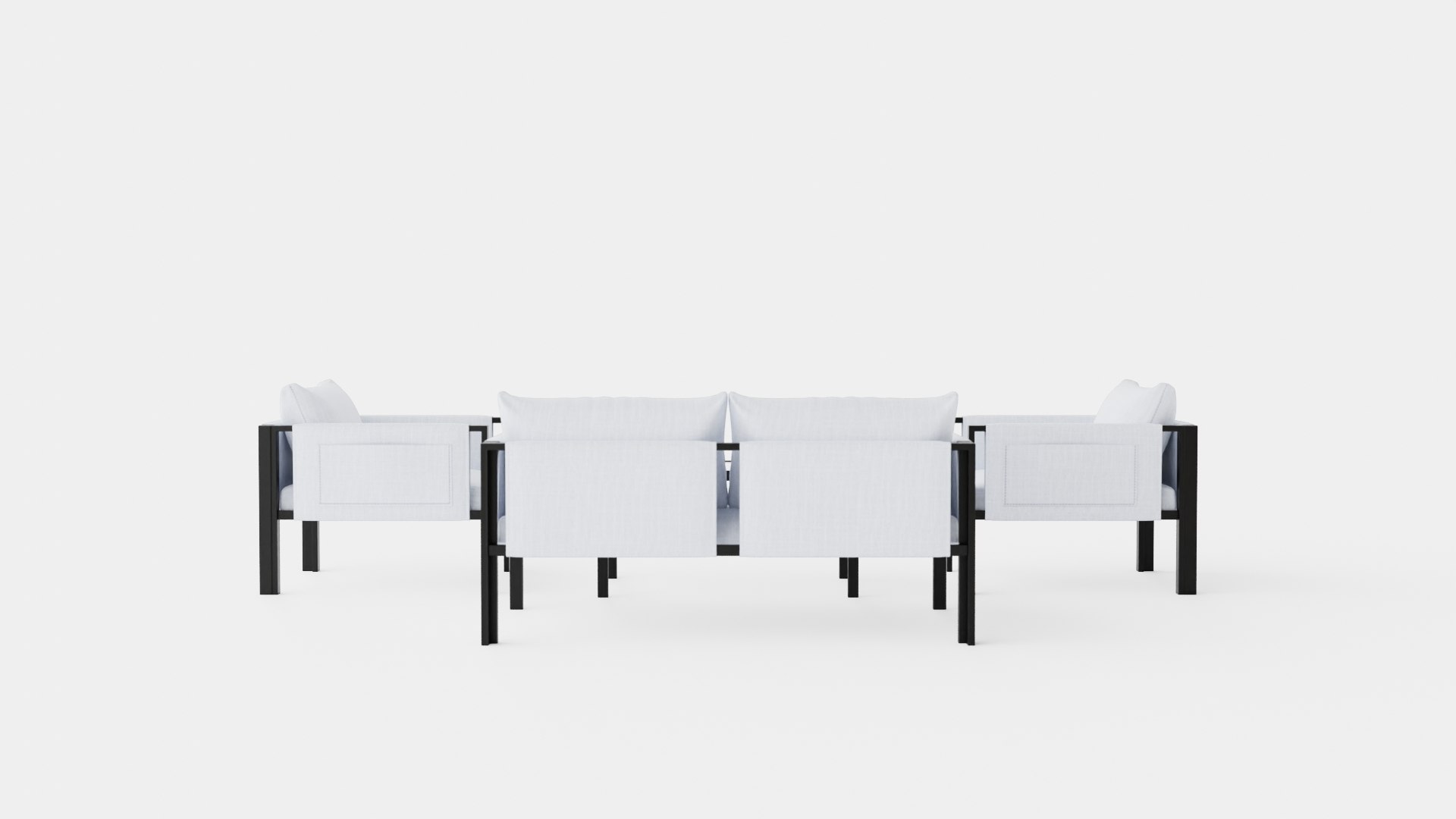 3D Model Florens Lounge Set - TurboSquid 2256072