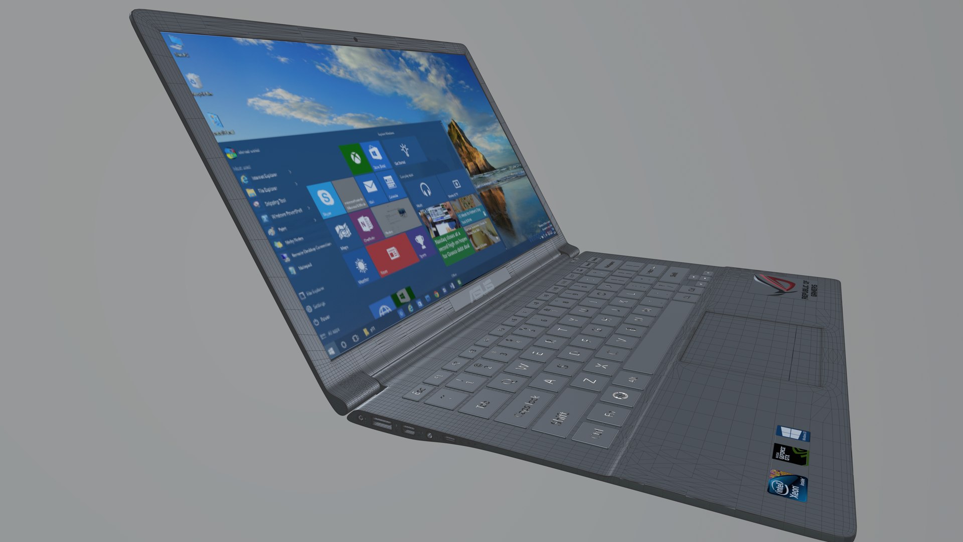 3D Asus Laptop - TurboSquid 2255292