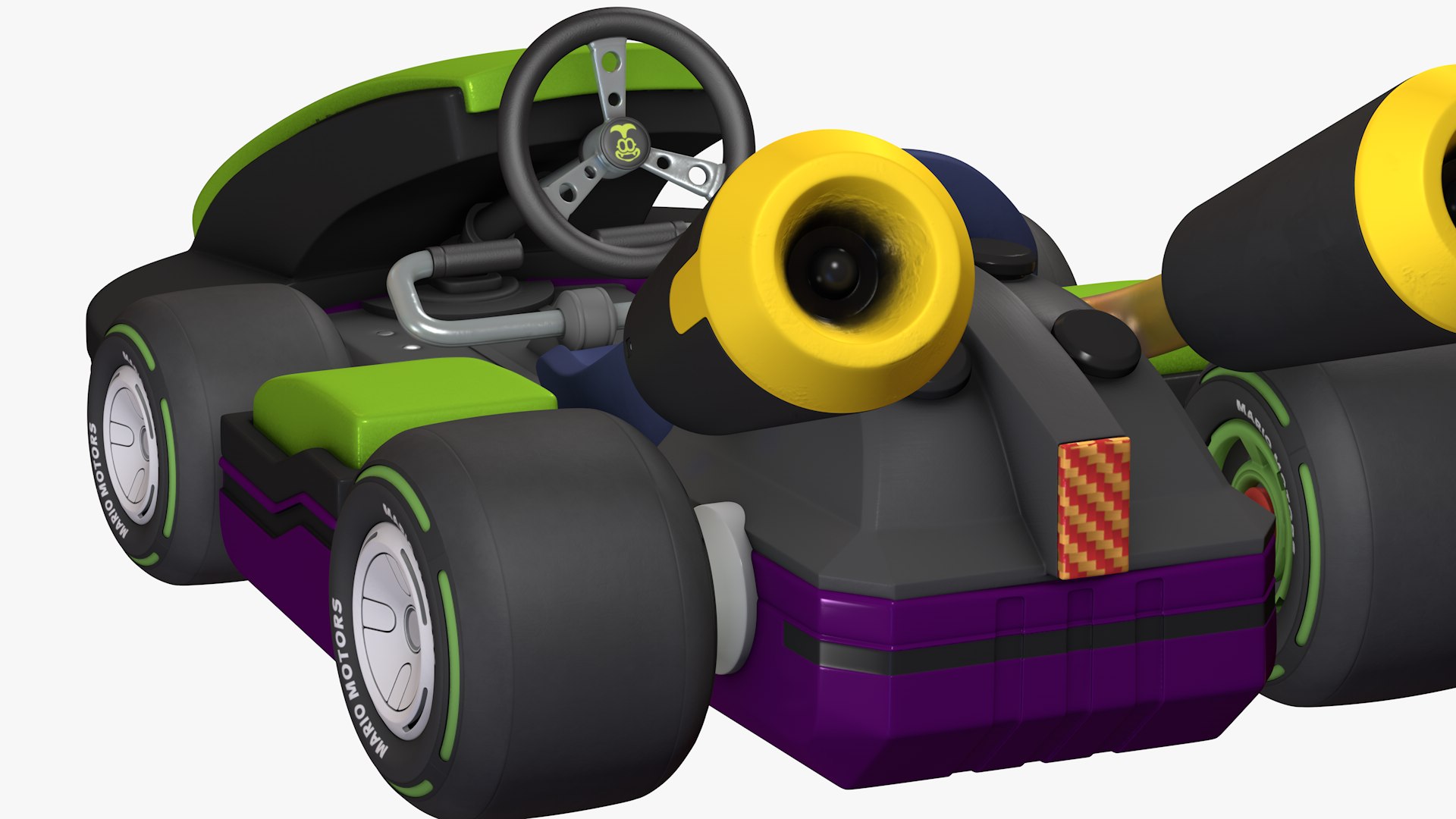 Kart Iggy - Mario 3D Model - TurboSquid 1655976