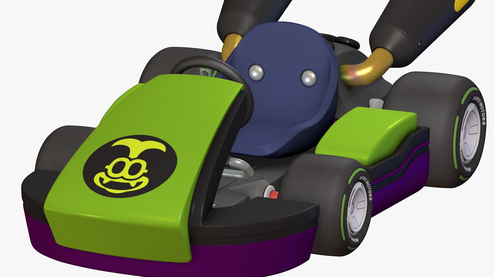 Kart Iggy - Mario 3D Model - TurboSquid 1655976