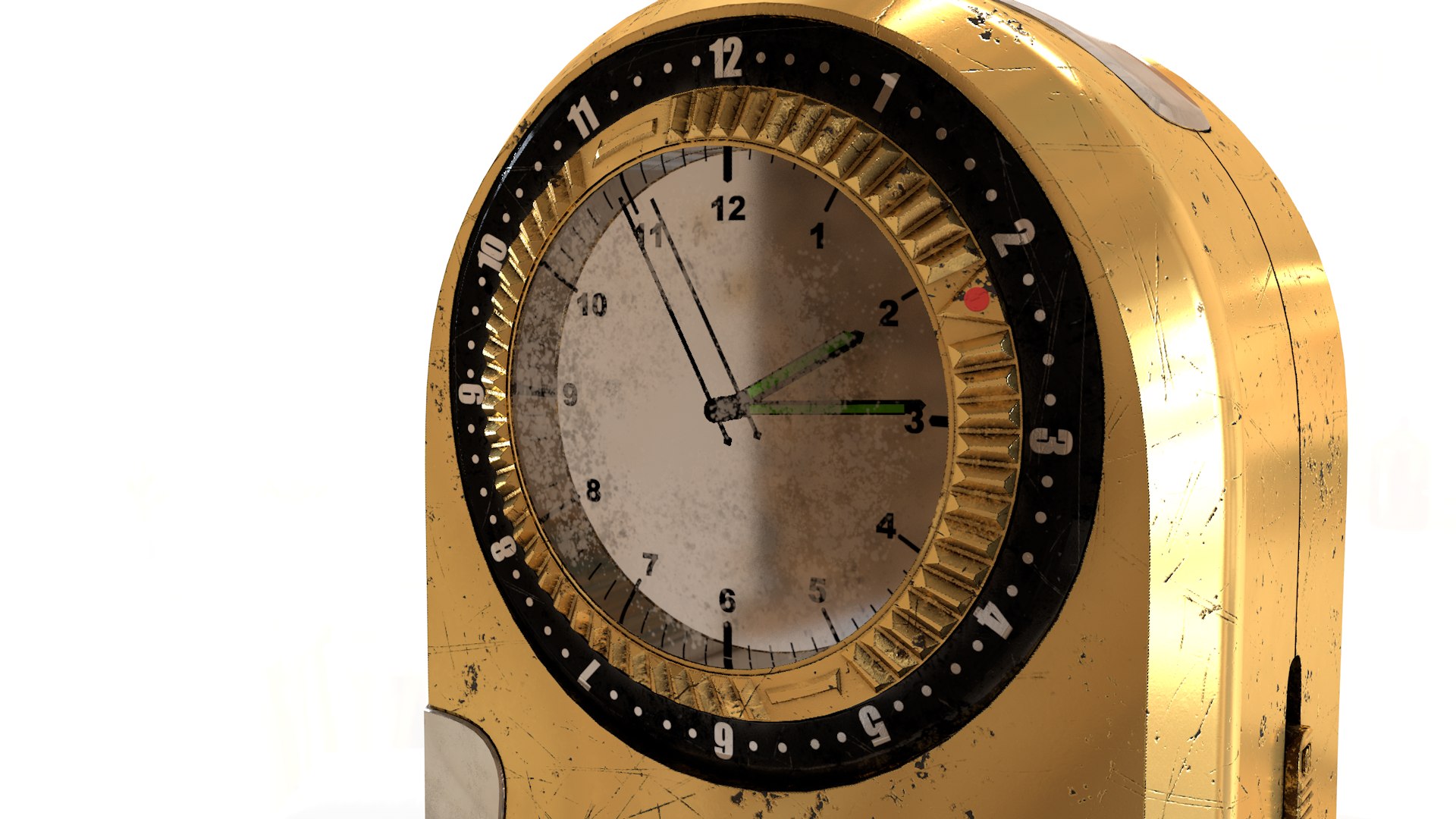 3D Desk Clock Model - TurboSquid 1979217