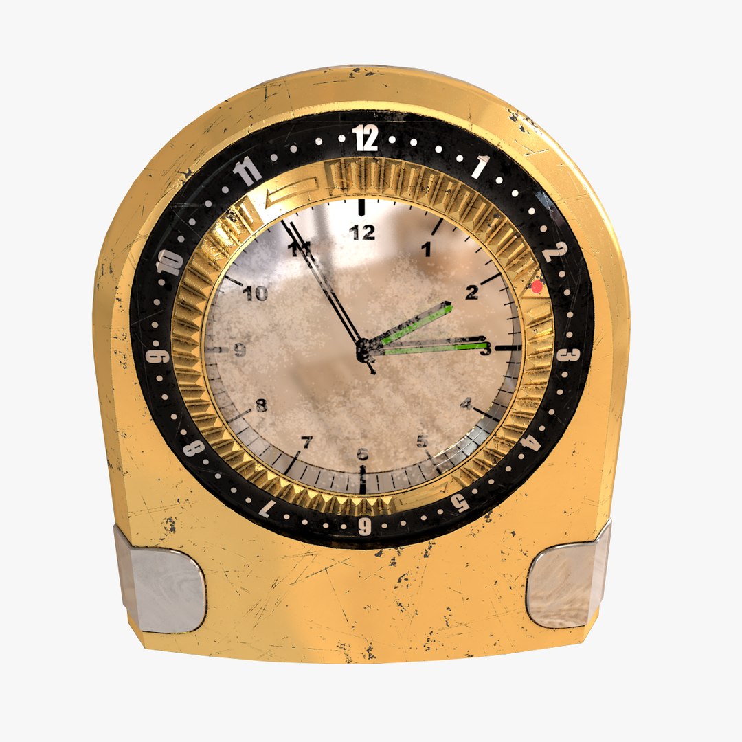 3D Desk Clock Model - TurboSquid 1979217