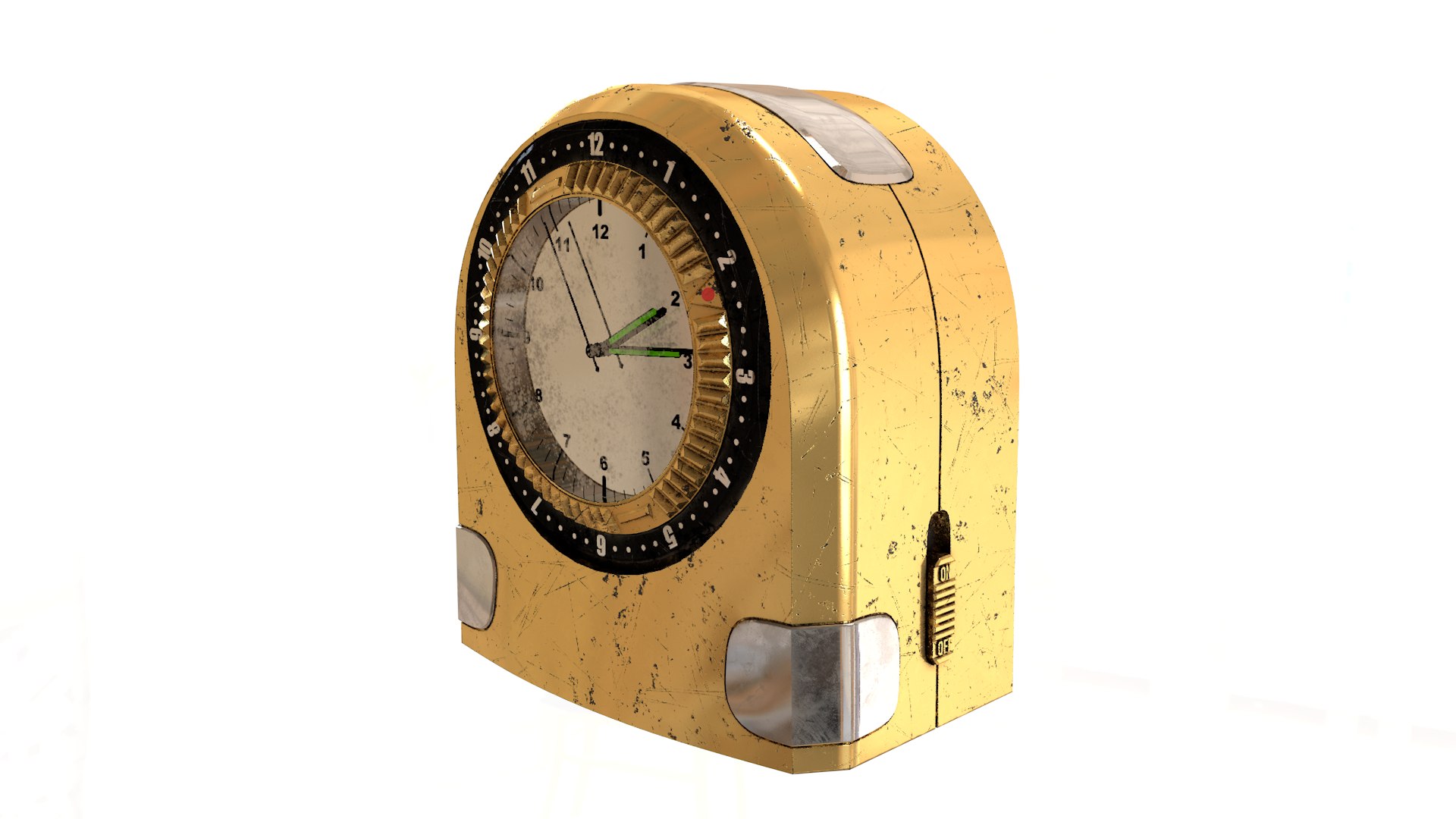 3D Desk Clock Model - TurboSquid 1979217