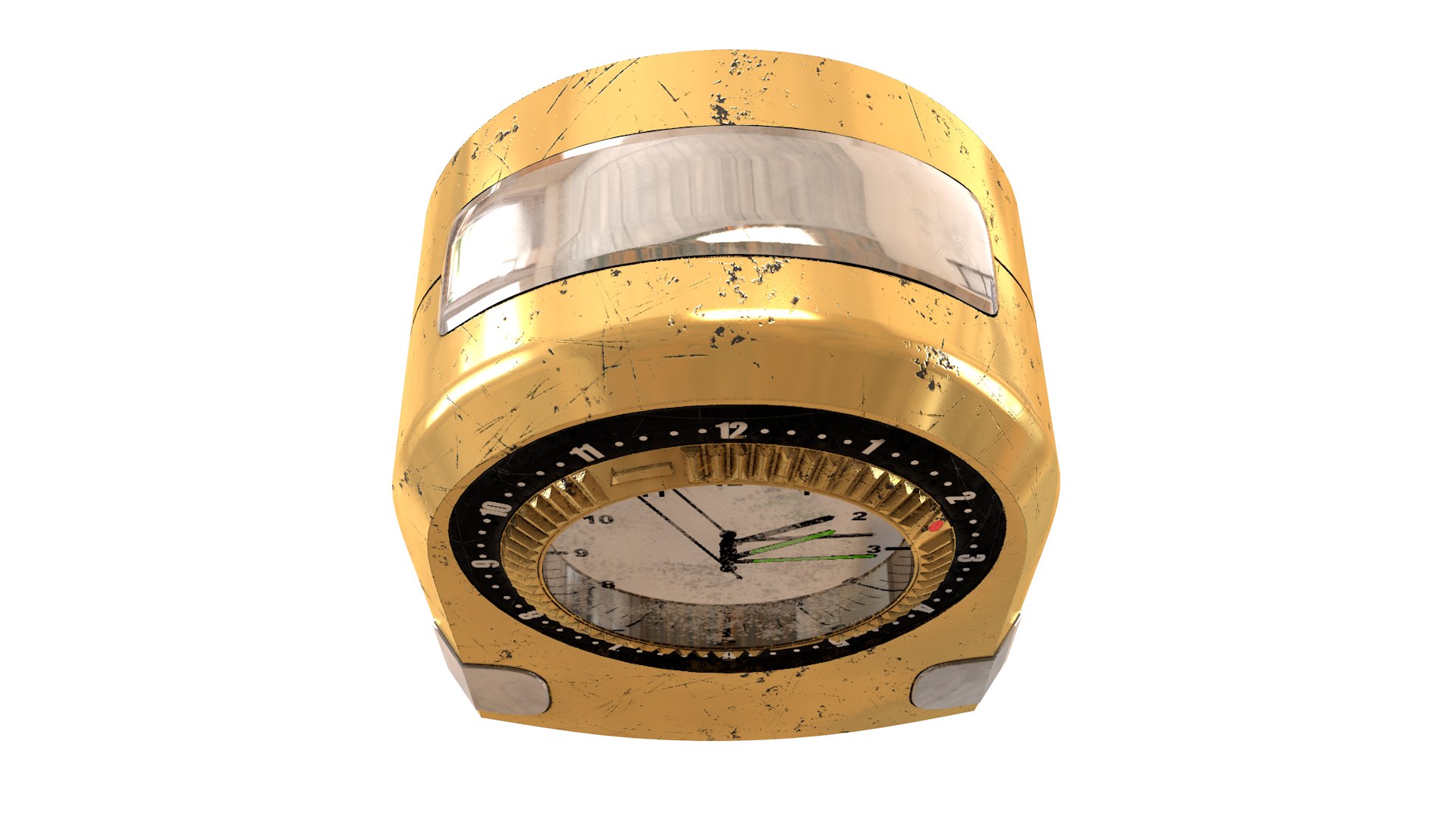 3D Desk Clock Model - TurboSquid 1979217