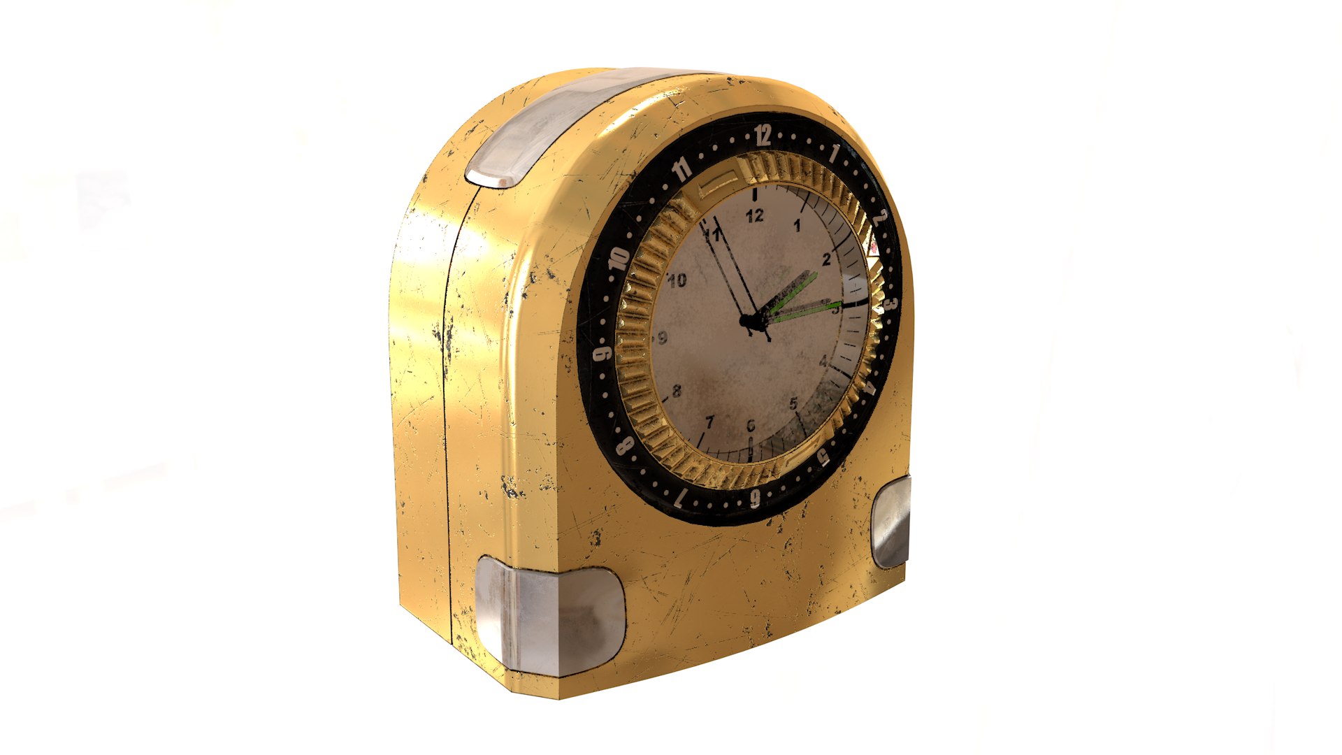 3D Desk Clock Model - TurboSquid 1979217