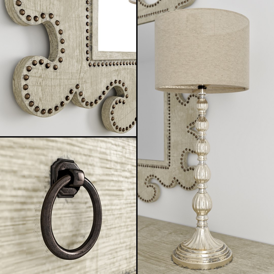 Dresser Lexington 3D Model - TurboSquid 1219534