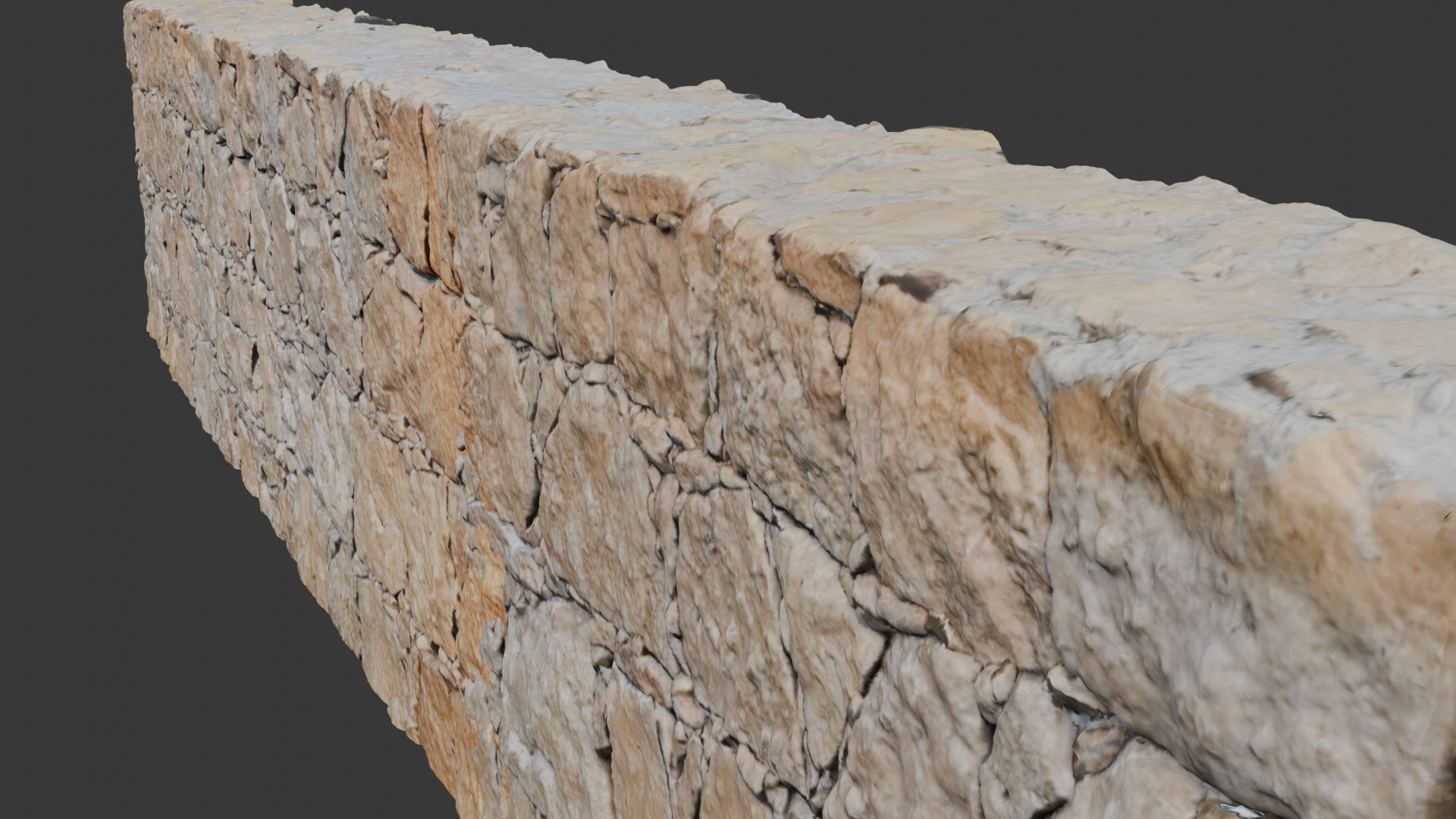 Stone Wall Scan 3D - TurboSquid 2386581