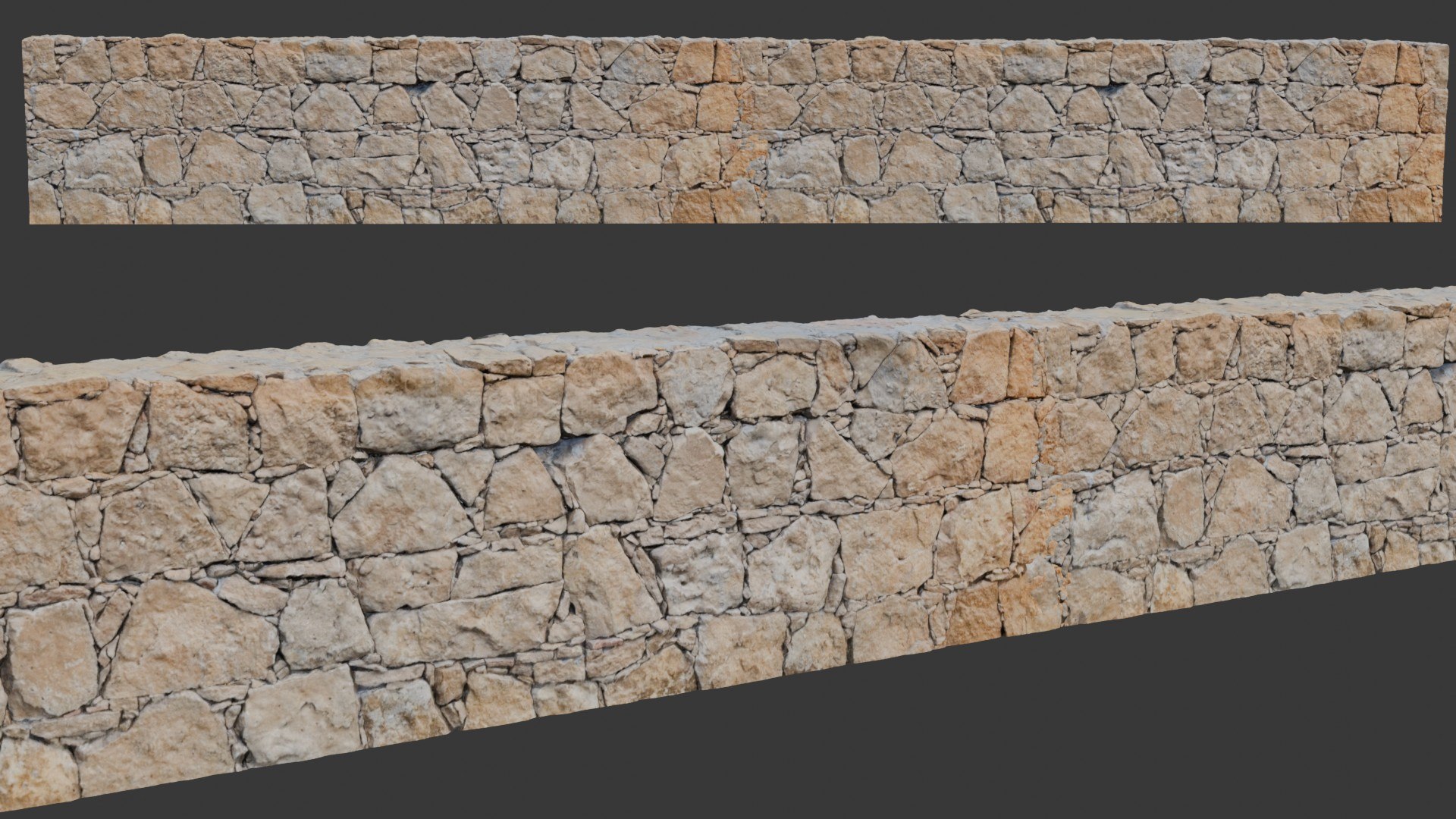 Stone Wall Scan 3D - TurboSquid 2386581