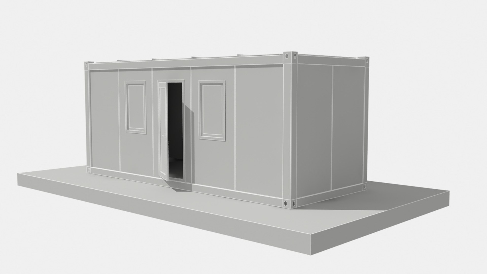 3d Max 20ft Office Container