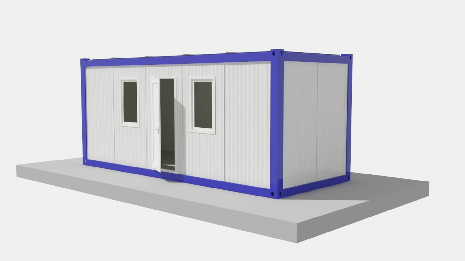 3d Max 20ft Office Container
