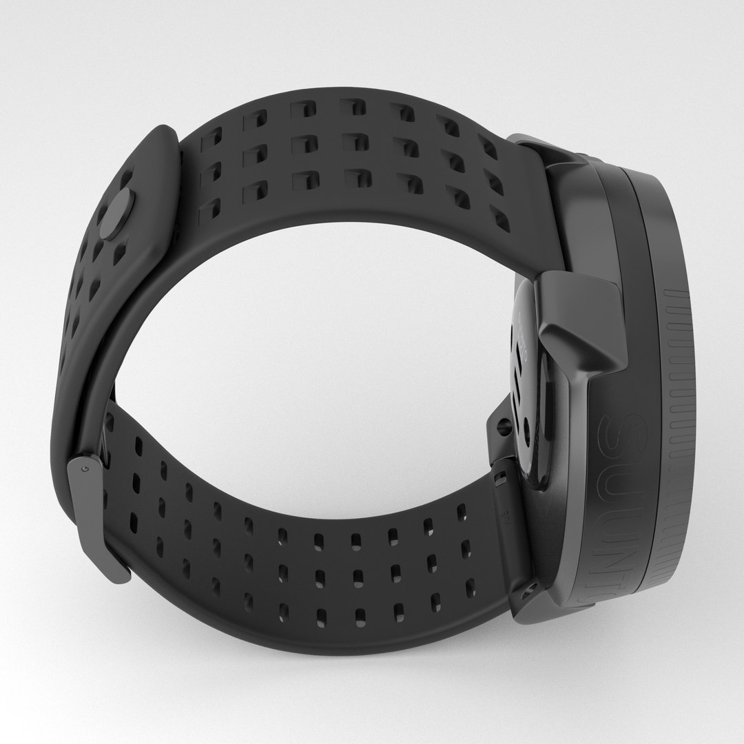 3D Model Sports Watches Suunto Race Stainless Steel - TurboSquid 2155807
