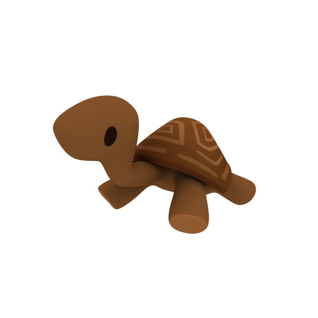 Wooden Turtle 3D Model - TurboSquid 1641459