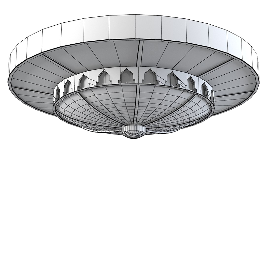 3ds Max Traditional Ceiling Light