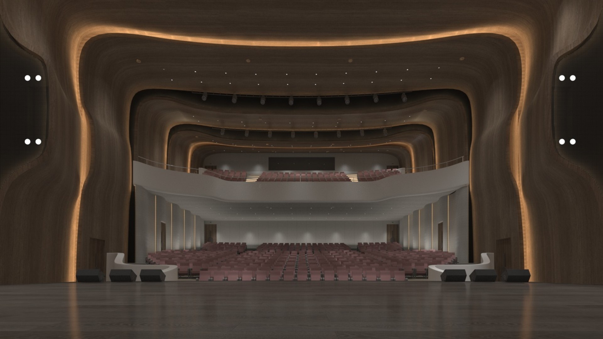 Concert Hall 1 3D Model - TurboSquid 2138429