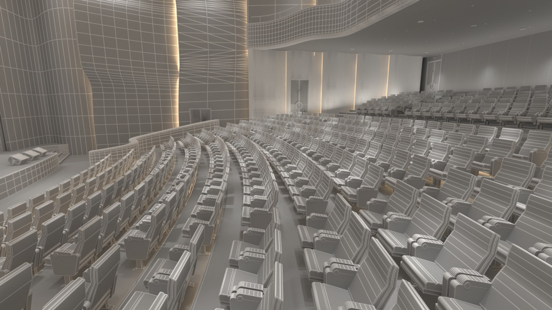 Concert Hall 1 3D Model - TurboSquid 2138429