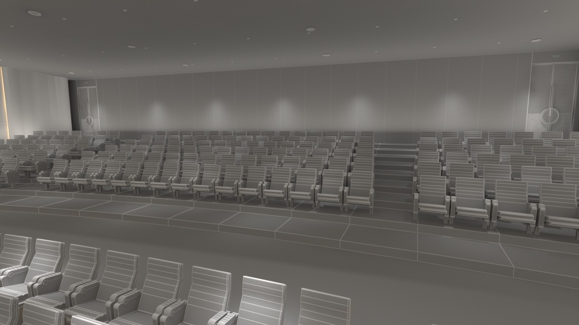 Concert Hall 1 3D Model - TurboSquid 2138429
