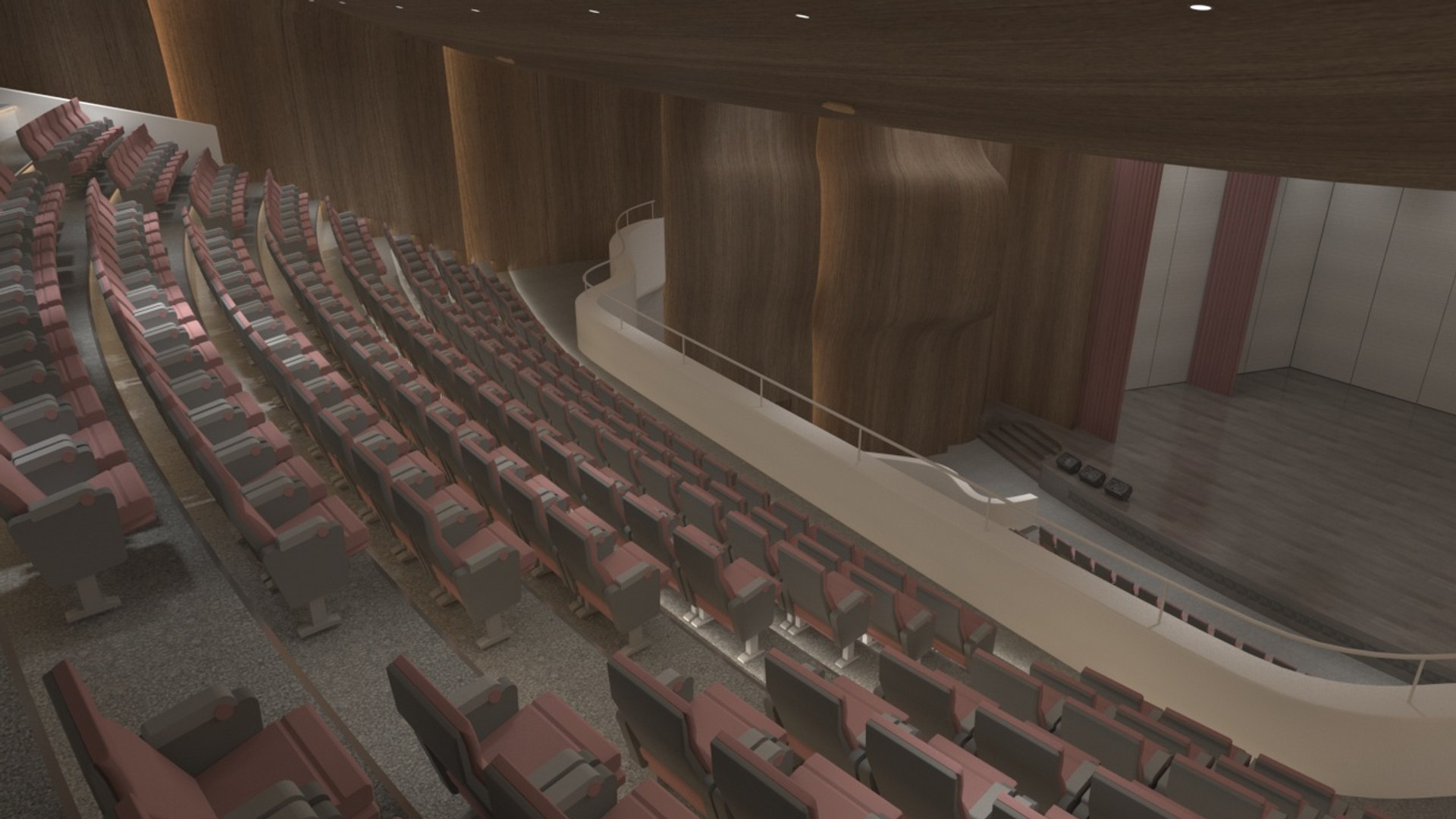 Concert Hall 1 3D Model - TurboSquid 2138429