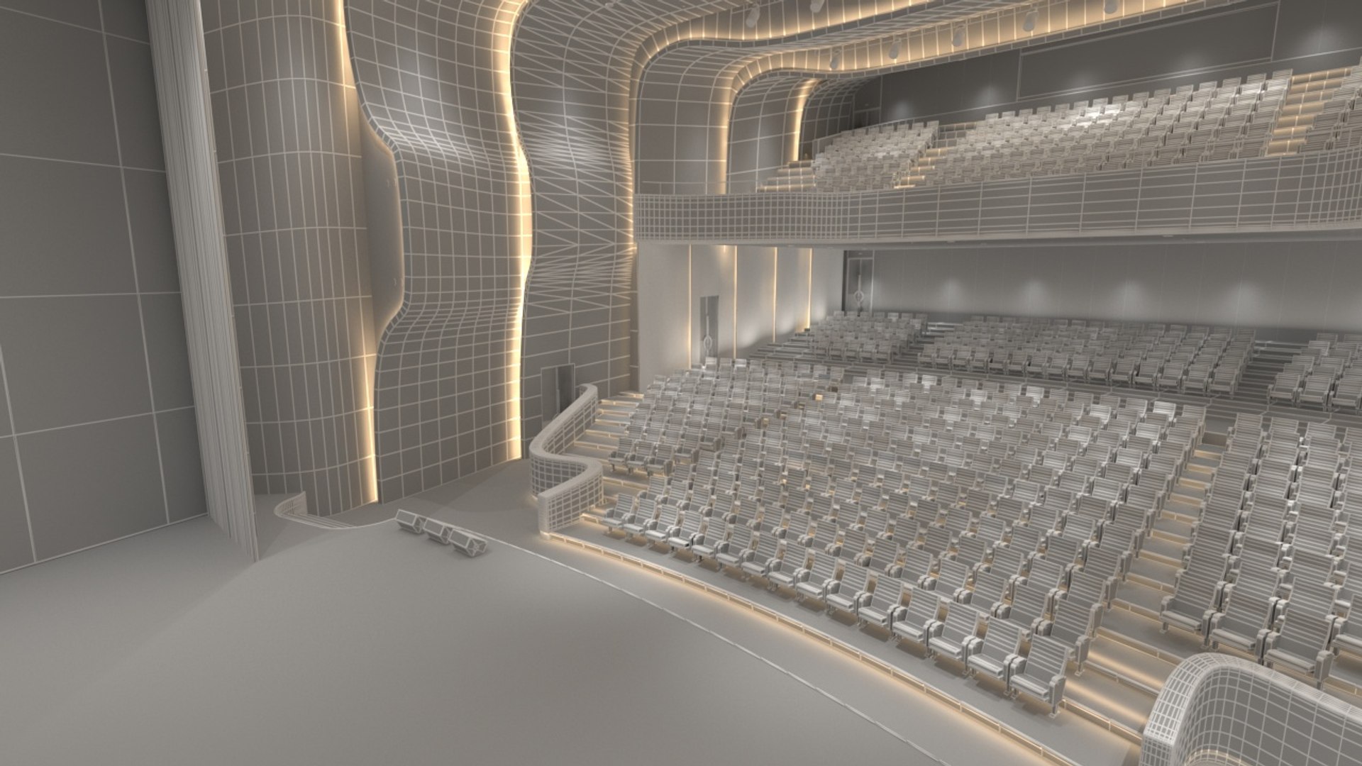 Concert Hall 1 3D Model - TurboSquid 2138429