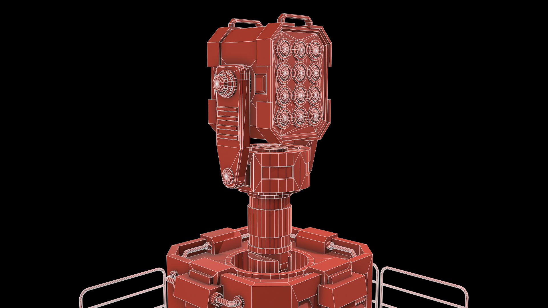 Rusty Turret-1-V1 3D Model - TurboSquid 2300228