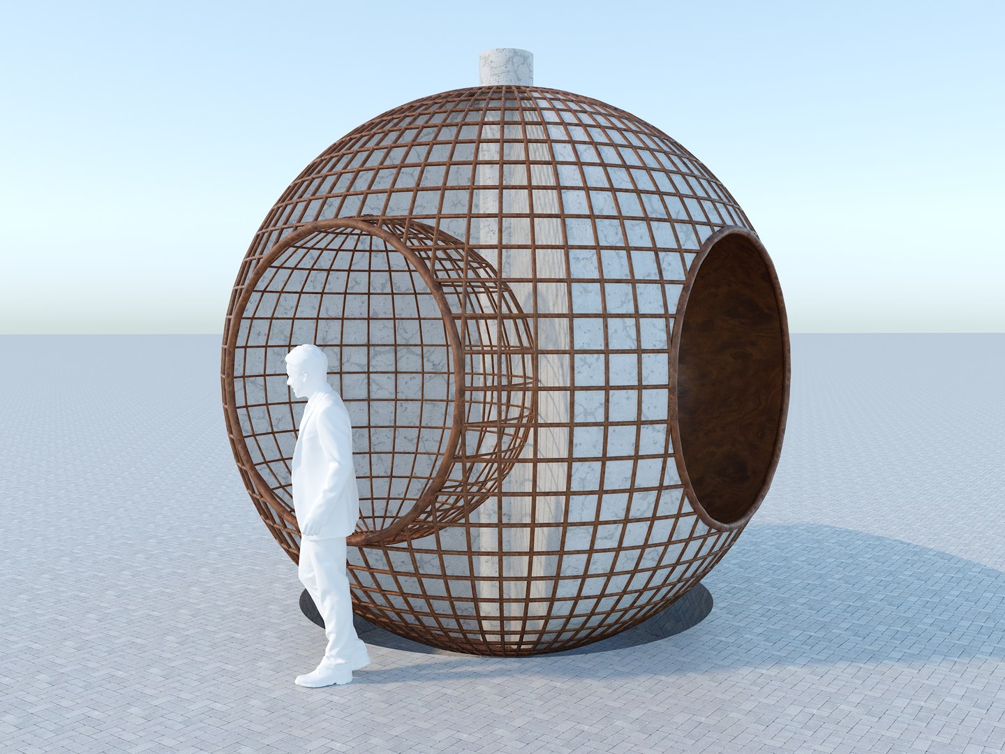 3D Globe Reading Space - TurboSquid 1469920