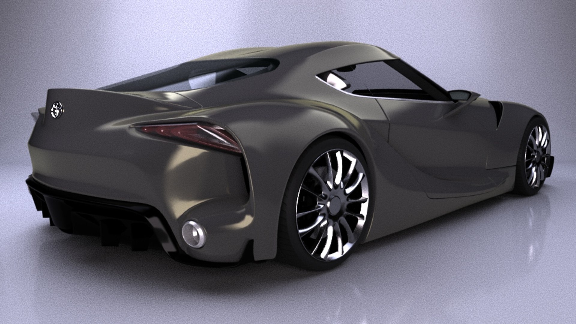 3D Toyota Concept Car Ft Model - TurboSquid 1584093