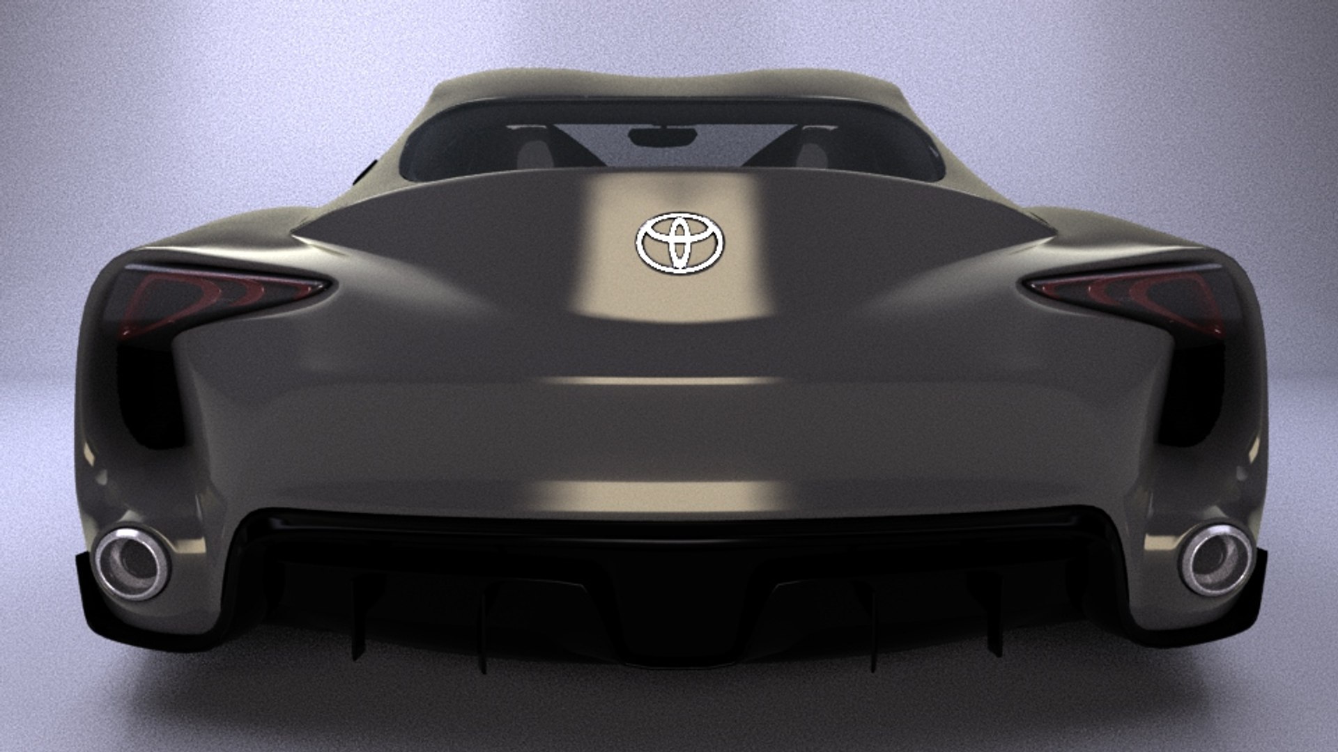 3D Toyota Concept Car Ft Model - TurboSquid 1584093