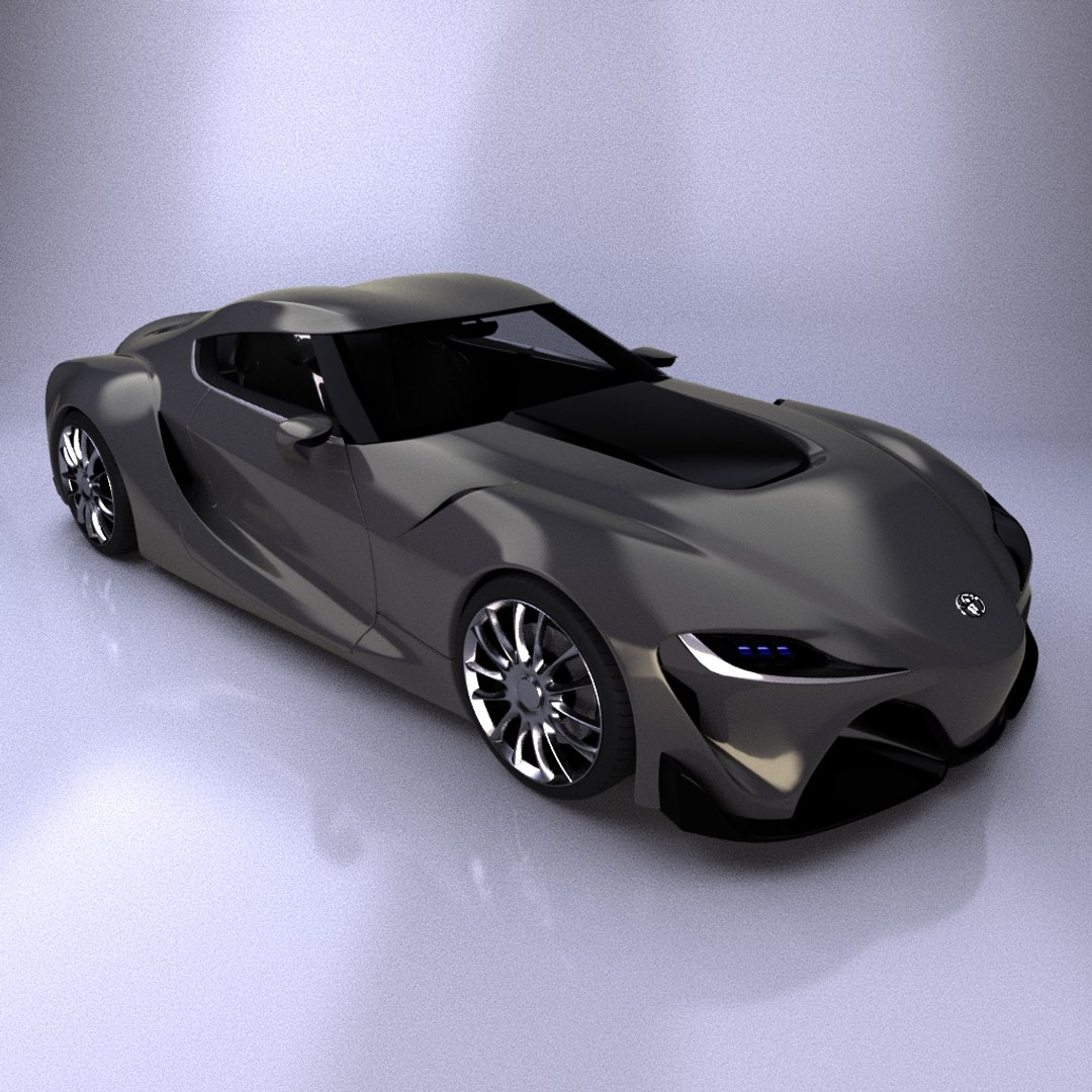 3D Toyota Concept Car Ft Model - TurboSquid 1584093