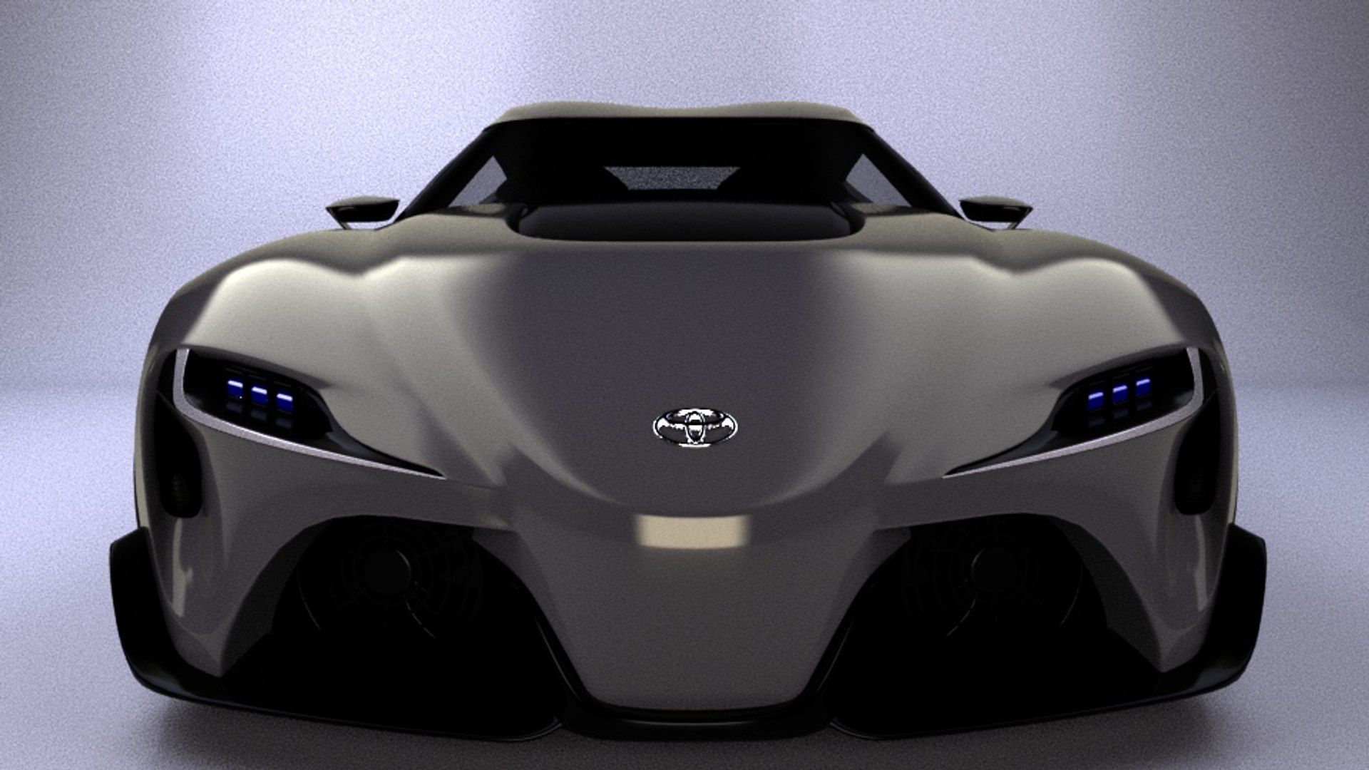 3D Toyota Concept Car Ft Model - TurboSquid 1584093