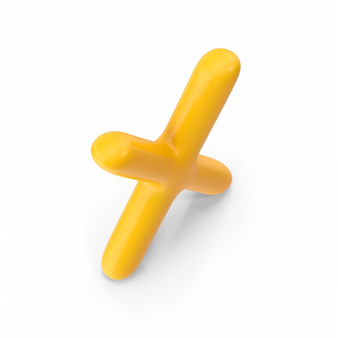 3D Letter X Orange - TurboSquid 1865818