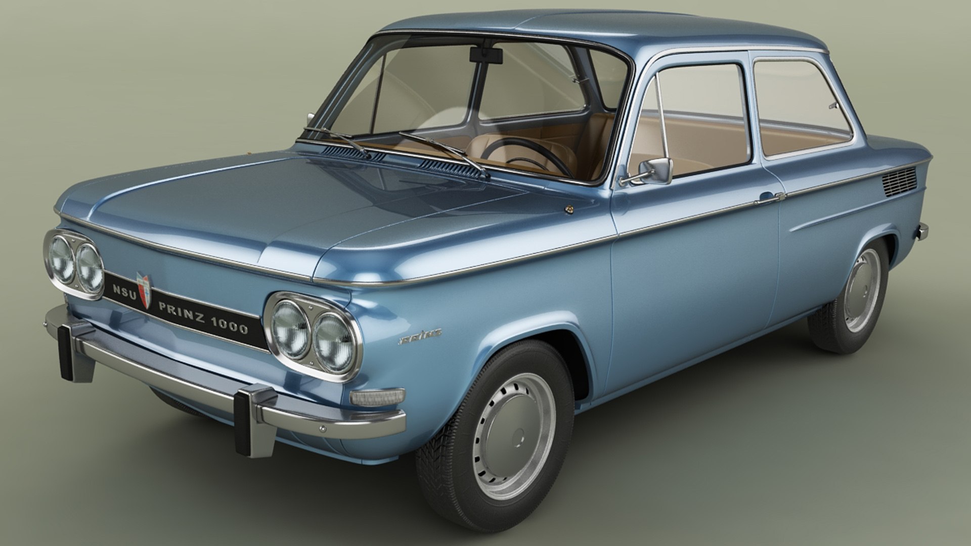 3D NSU Prinz TT Model - TurboSquid 2107188