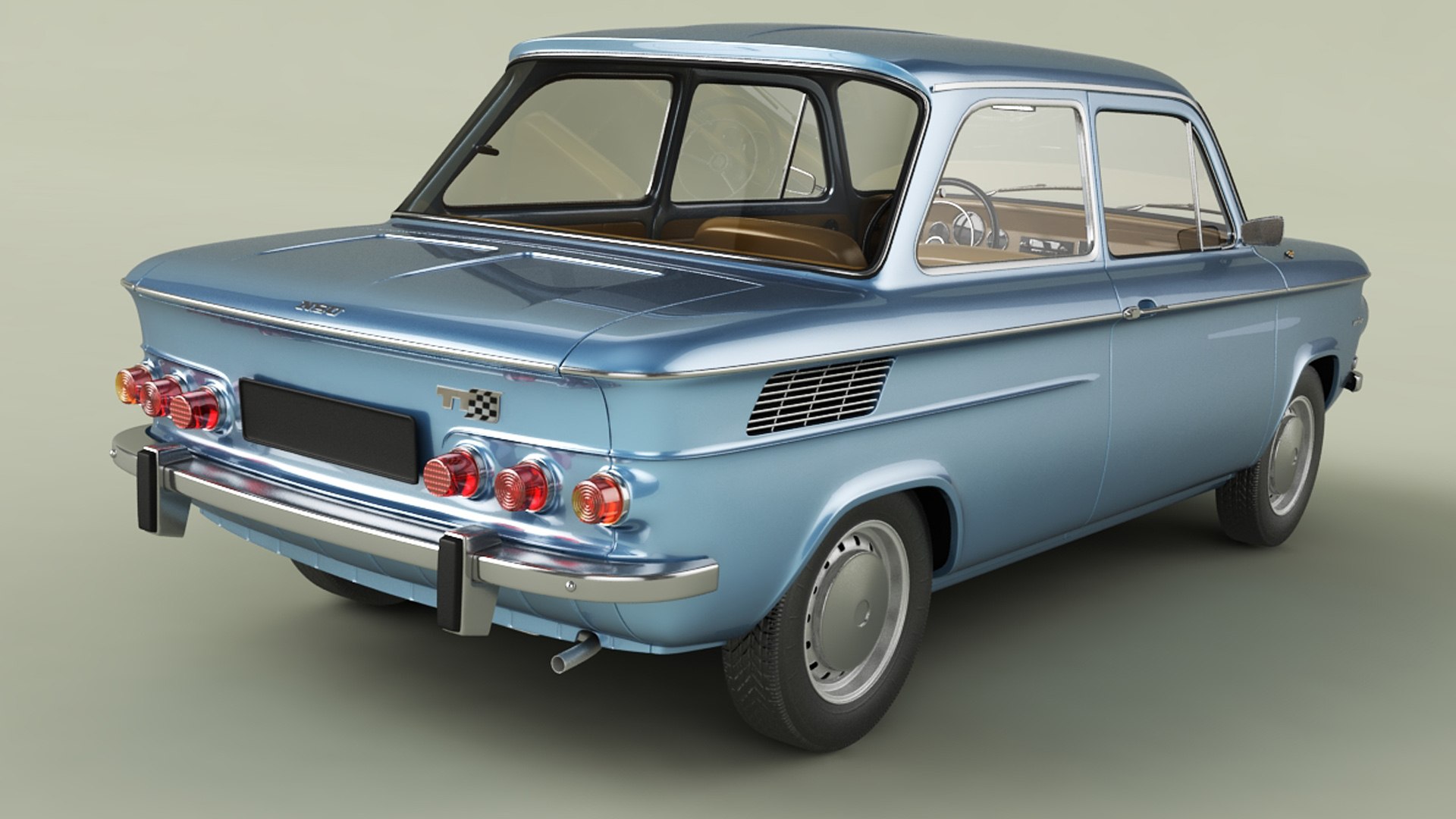 3D NSU Prinz TT Model - TurboSquid 2107188