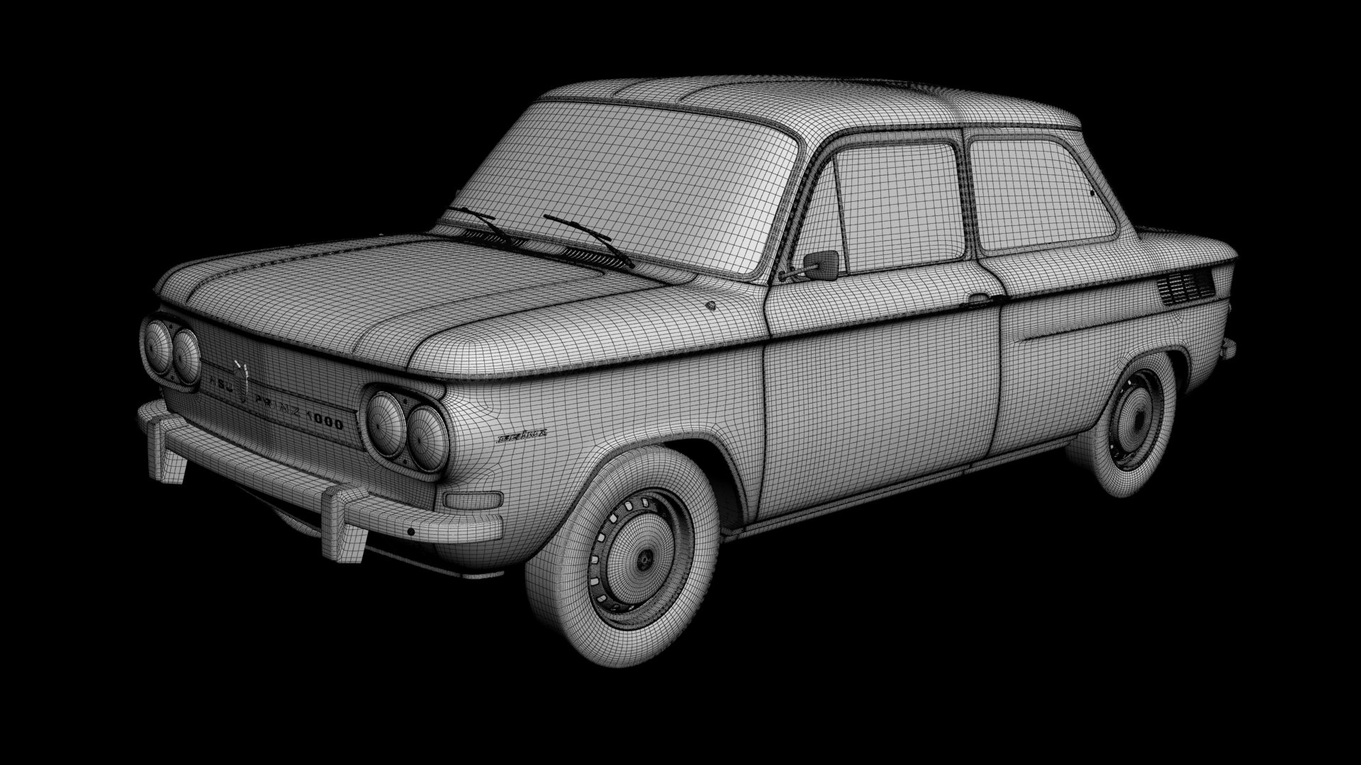 3D NSU Prinz TT Model - TurboSquid 2107188