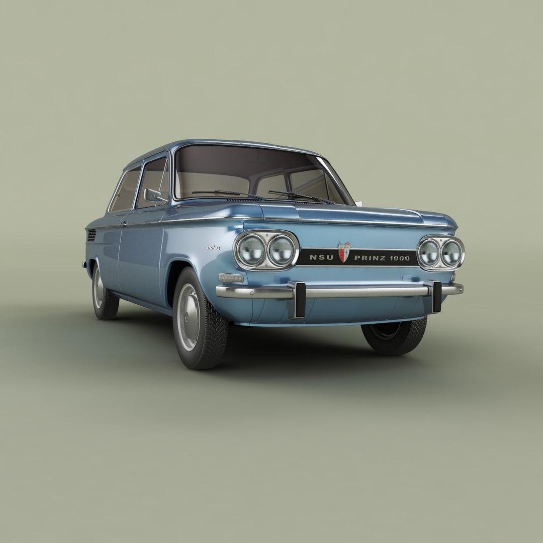 3D NSU Prinz TT Model - TurboSquid 2107188