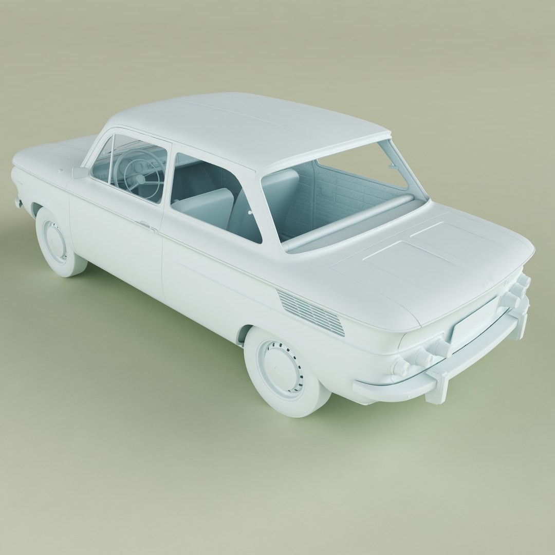 3D NSU Prinz TT Model - TurboSquid 2107188