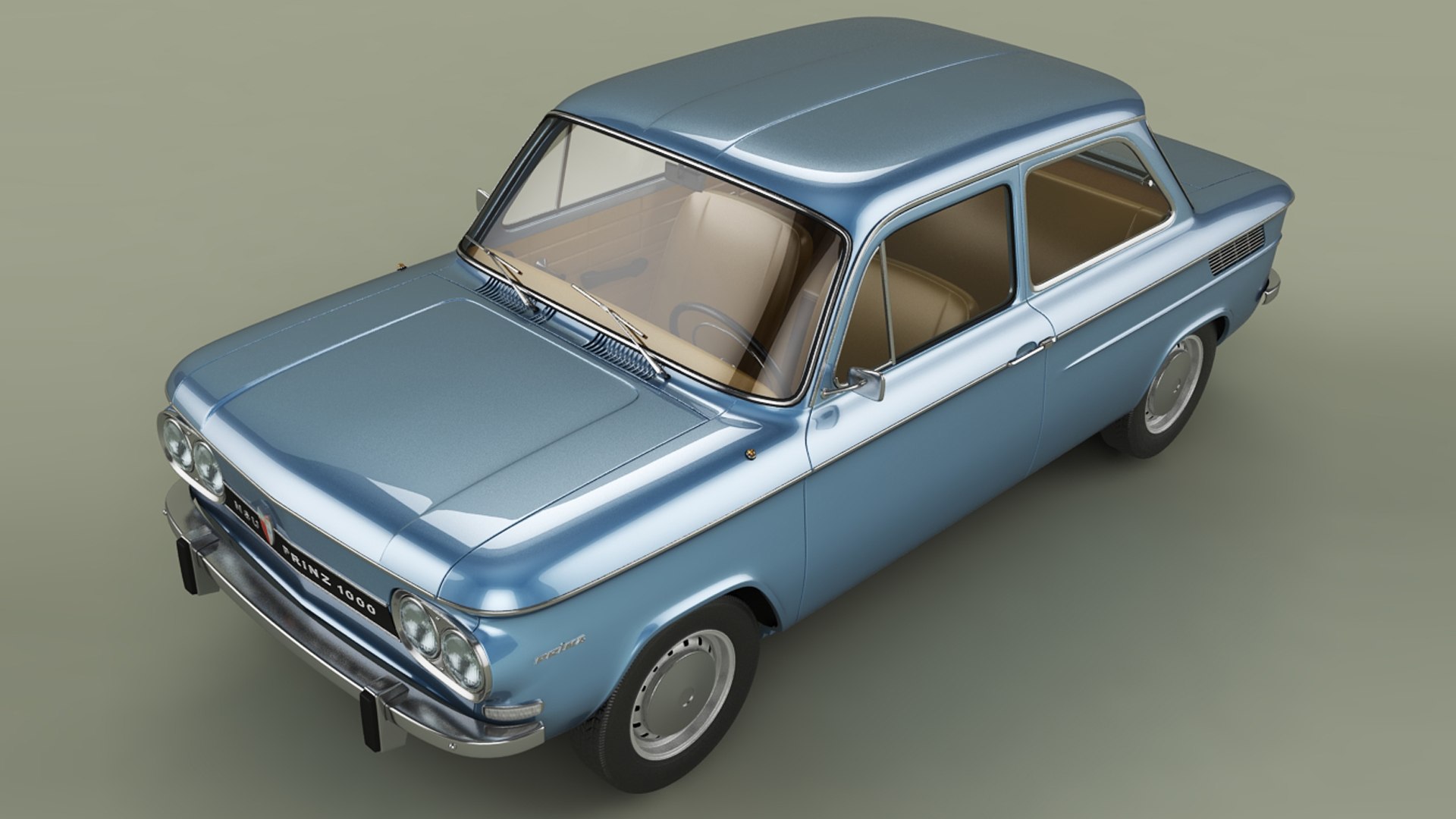 3D NSU Prinz TT Model - TurboSquid 2107188