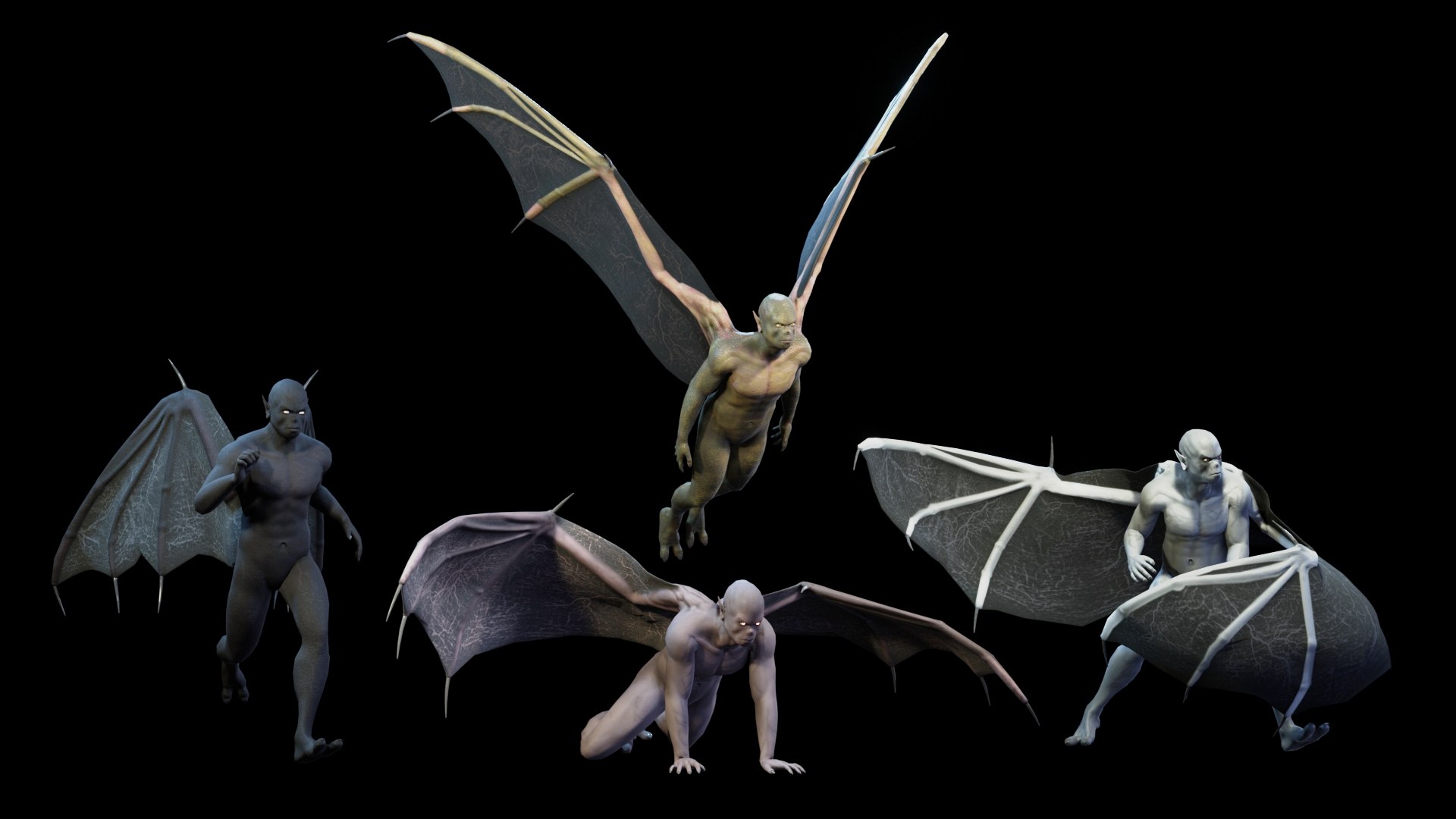 3D Monster Bat Model - TurboSquid 1804283