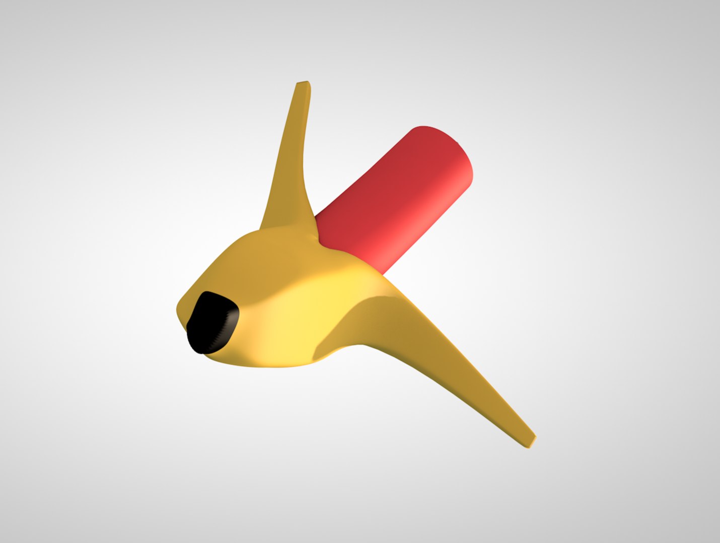 3D Banana Firecracker Cracker Fireworks Model - TurboSquid 1523770