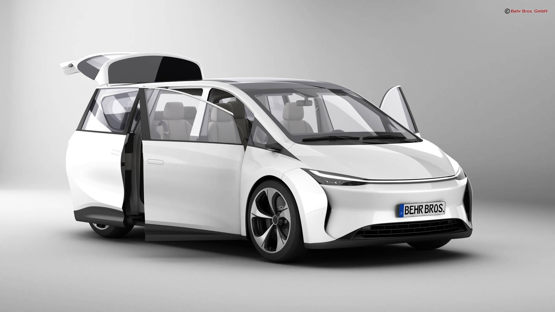 3D Generic Modern Van - TurboSquid 2516148