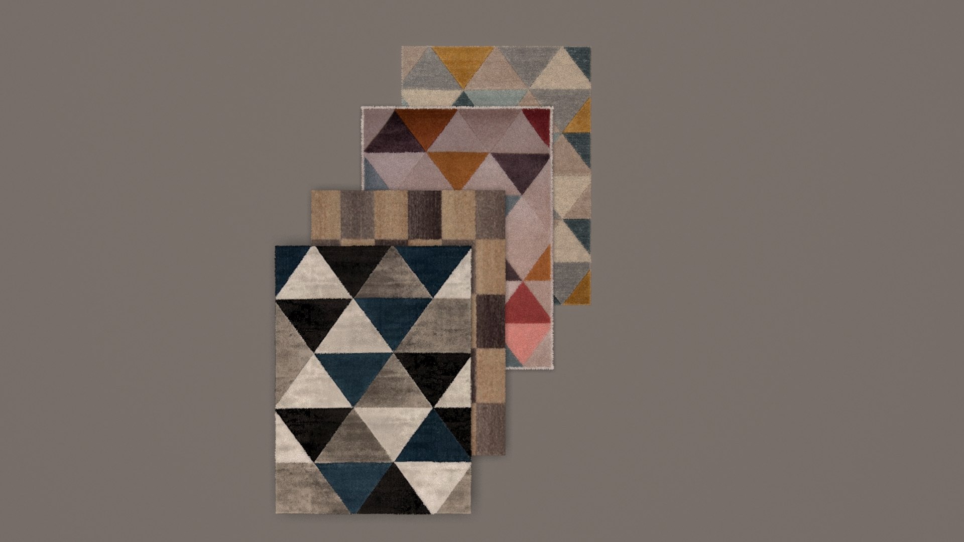 3D modern carpets - TurboSquid 1617440