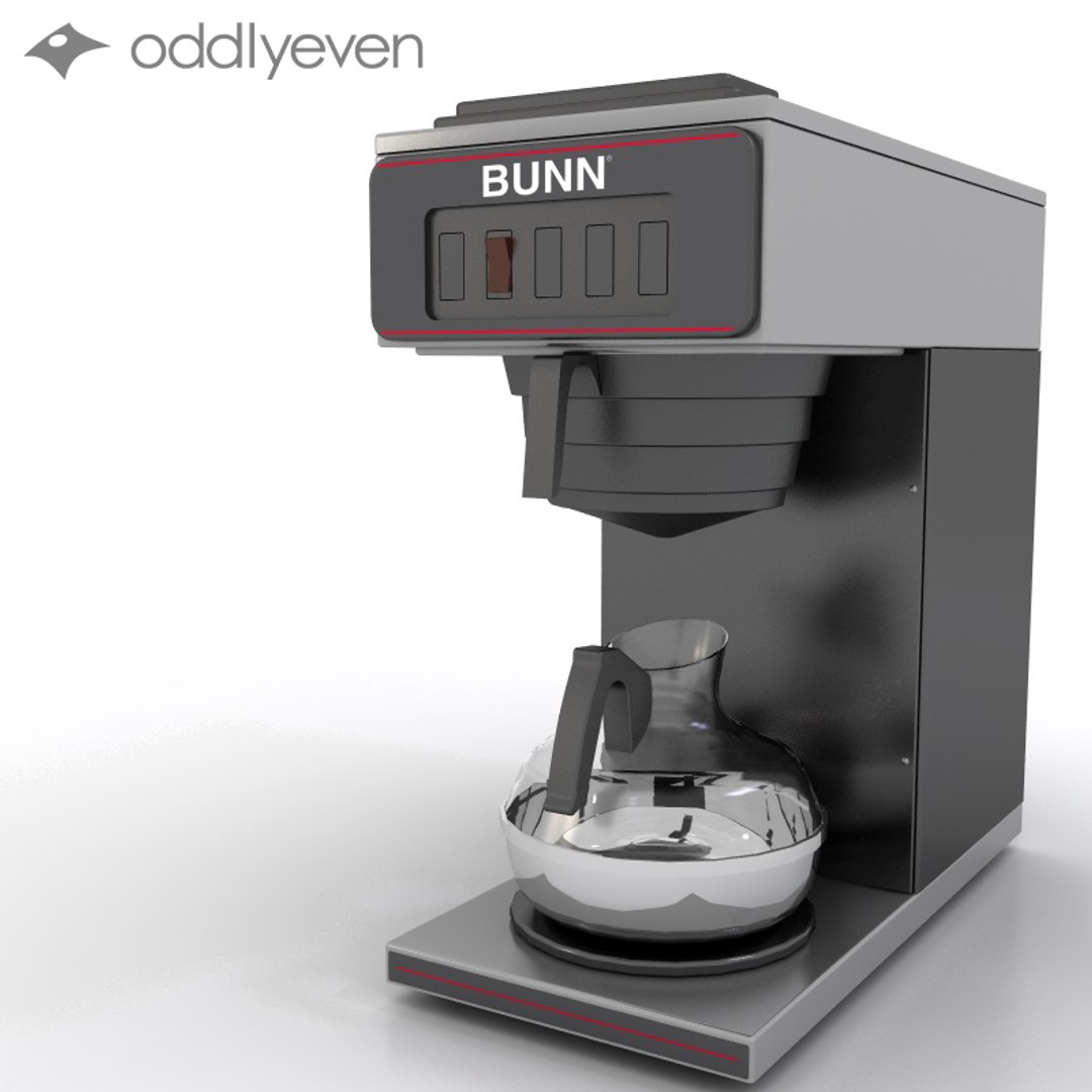 3ds max bunn coffee coffeemaker