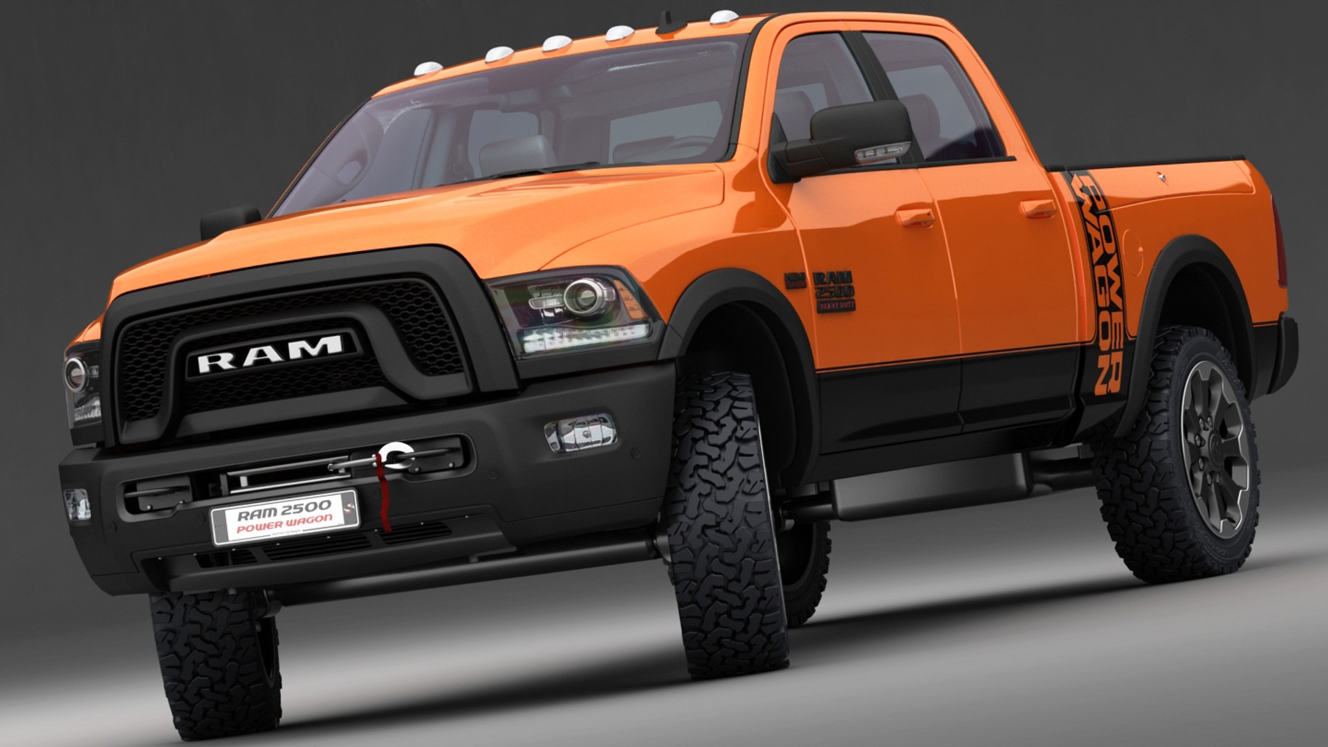 Dodge Ram 2500 Power 3D Model - TurboSquid 1288116