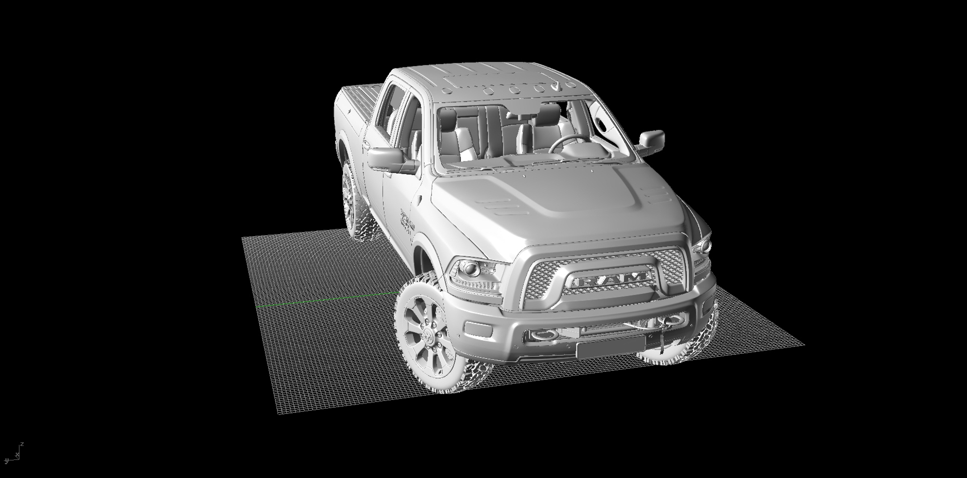 Dodge ram 2500 power 3D model - TurboSquid 1288116