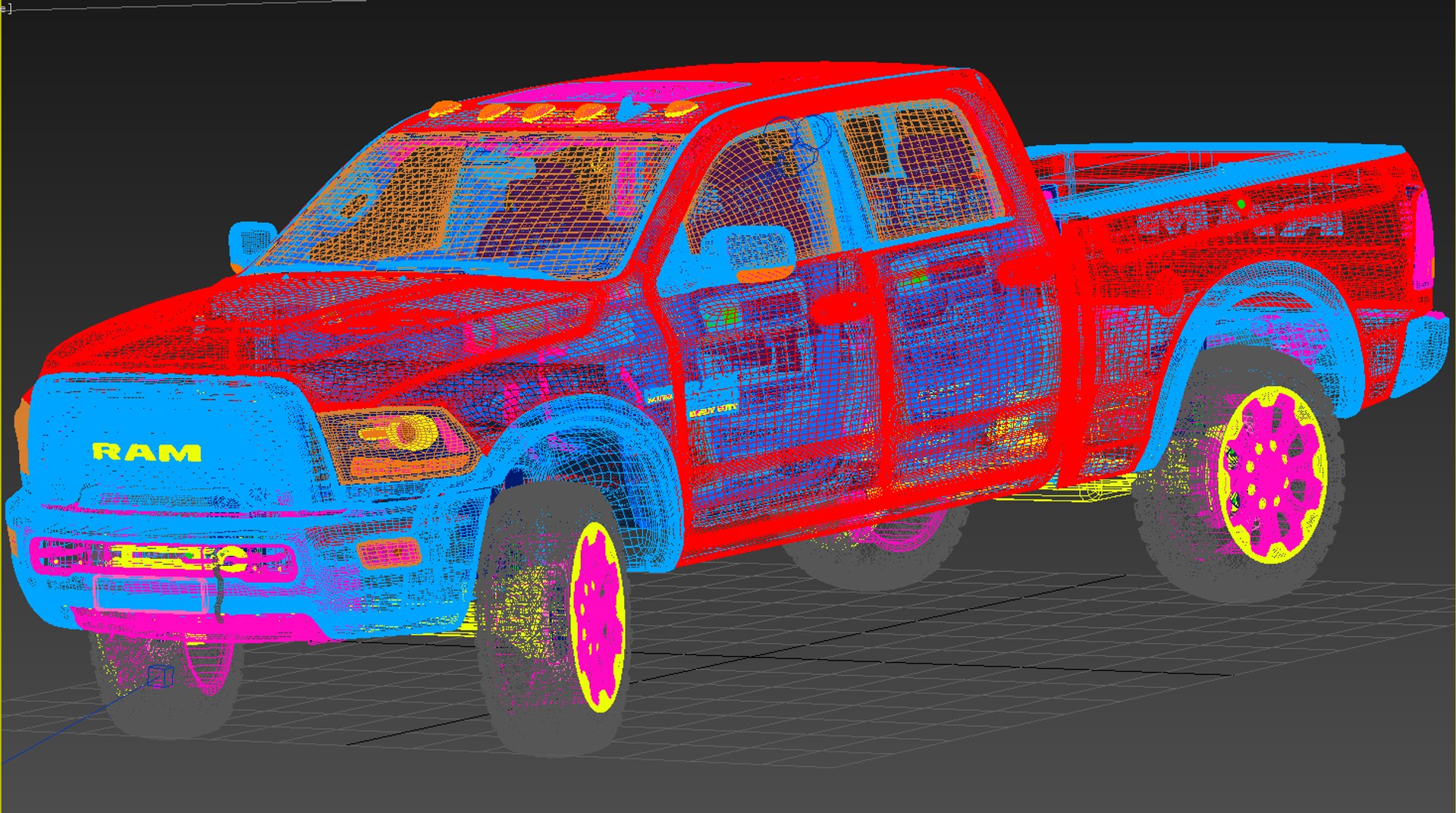 Dodge Ram 2500 Power 3D Model - TurboSquid 1288116