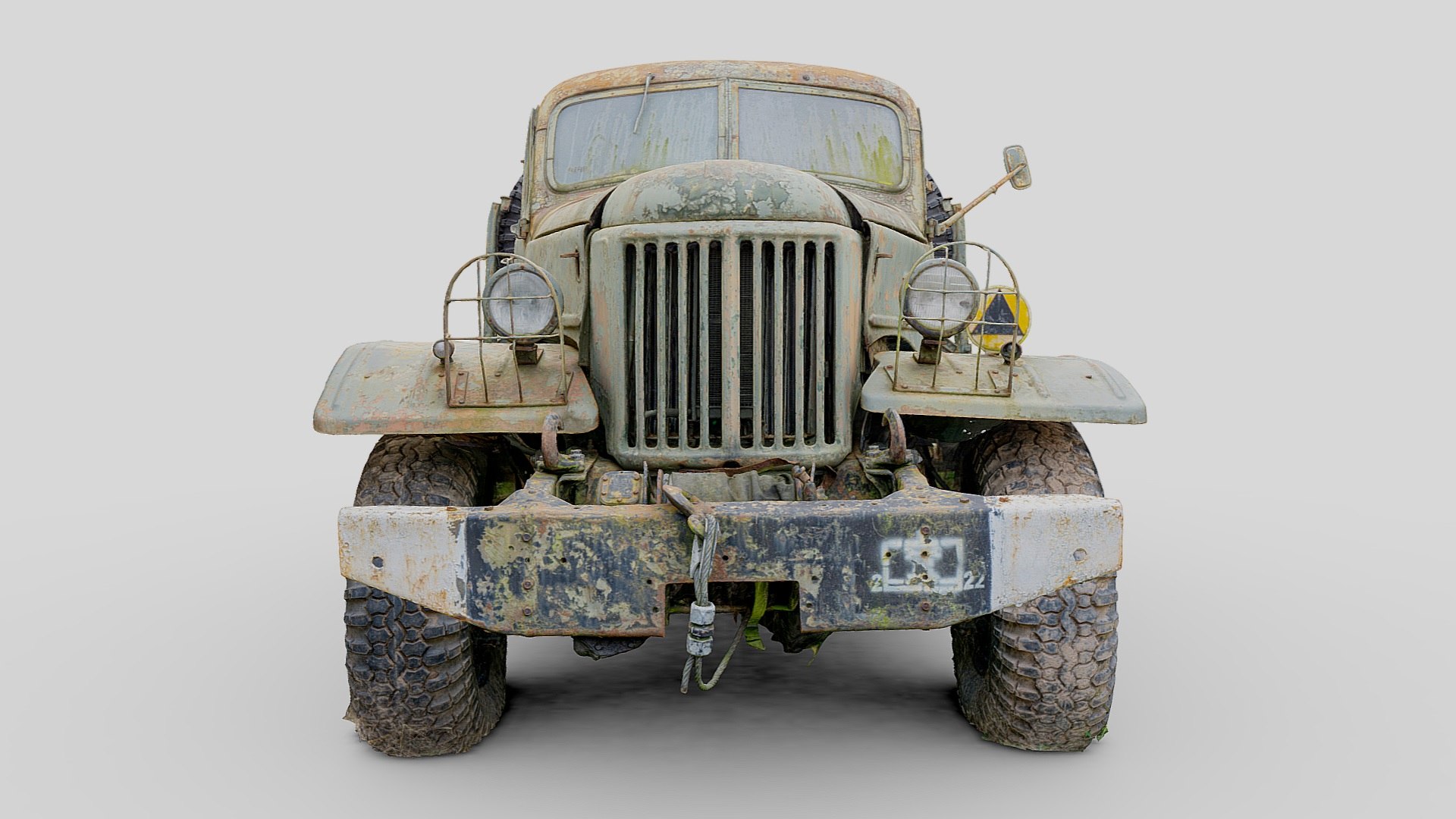 3D ZIL-157 Soviet Multi-purpose Military Truck - TurboSquid 2357015