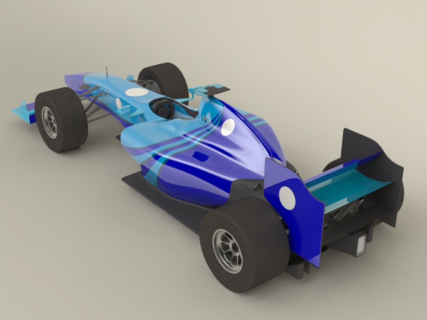 Generic F1 Car 3d C4d