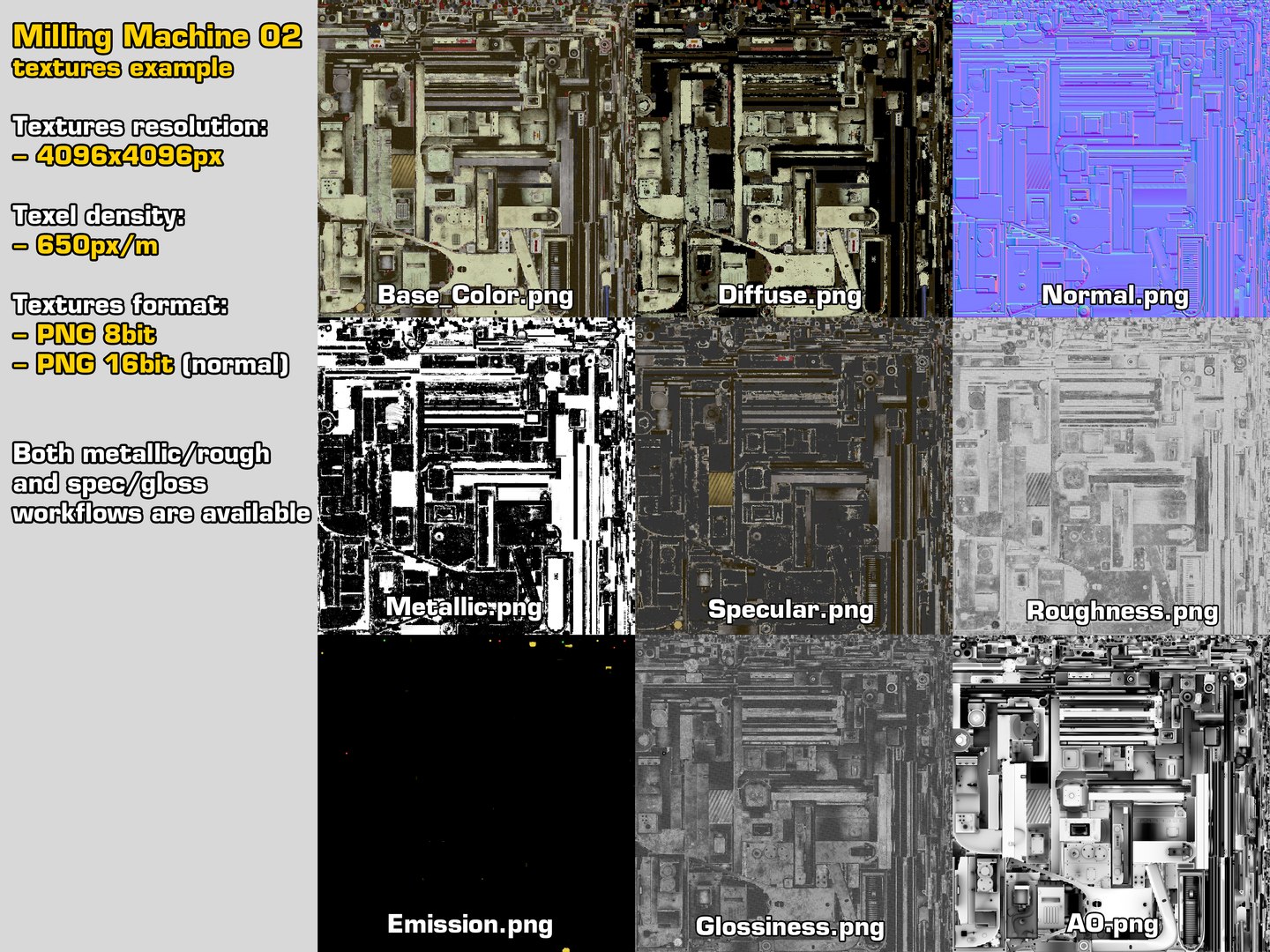 Animated Milling Machine Realtime 3D Model - TurboSquid 2249711